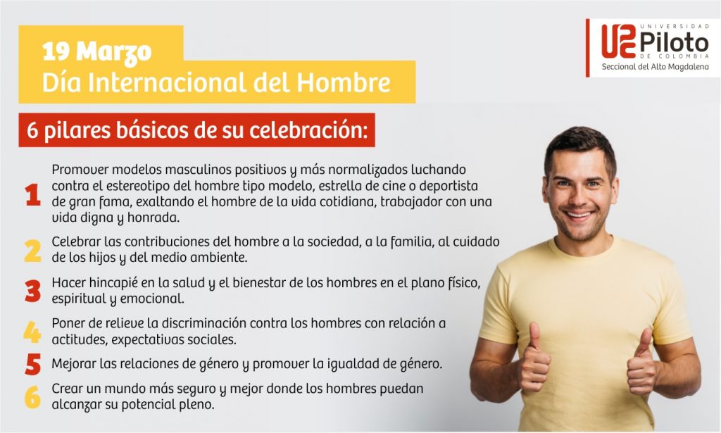 Día Internacional del Hombre - Universidad Piloto de Colombia